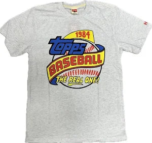 Topps Baseball 1984 T-Shirt Ash by Homage - Large – Valleywide Sports Cards
