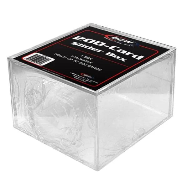 2-Piece Slider Box - 200 Count – Valleywide Sports Cards