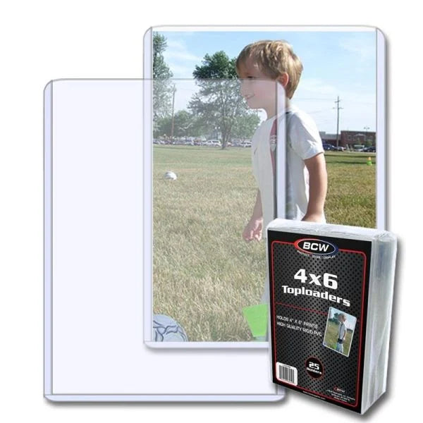 4x6 - Topload Holder (25 Pack) – Valleywide Sports Cards